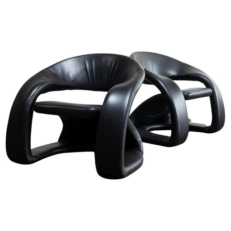 Sculptural Jaymar Lounge Chairs at 1stDibs