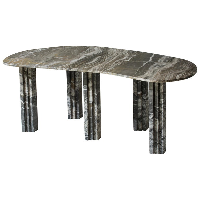 Sculptural Marble Coffee Table, Lorenzo Bini For Sale at 1stDibs