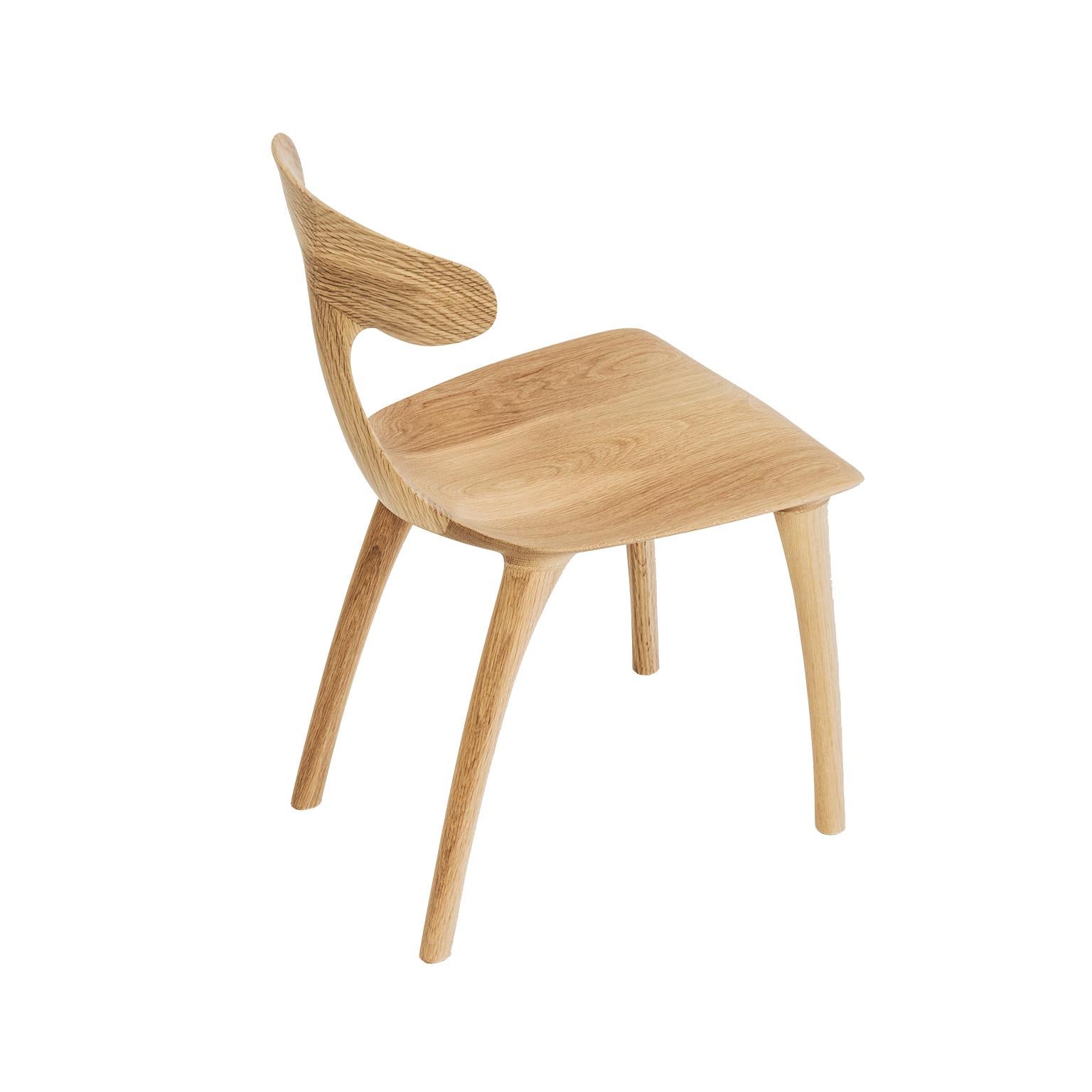 The Miranda Chair in White Oak by Munson Furniture and SylvanRay For ...