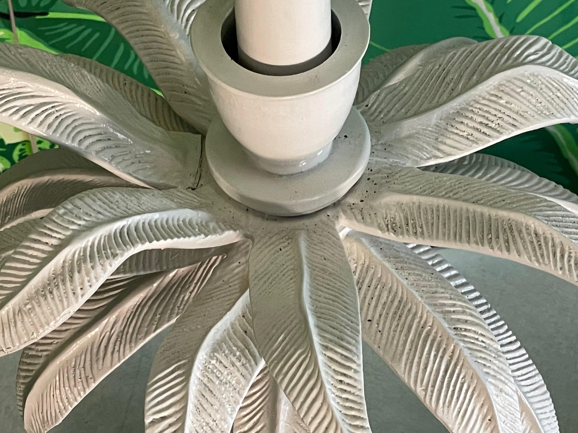 Sculptural Palm Tree Monkey Table Lamps at 1stDibs