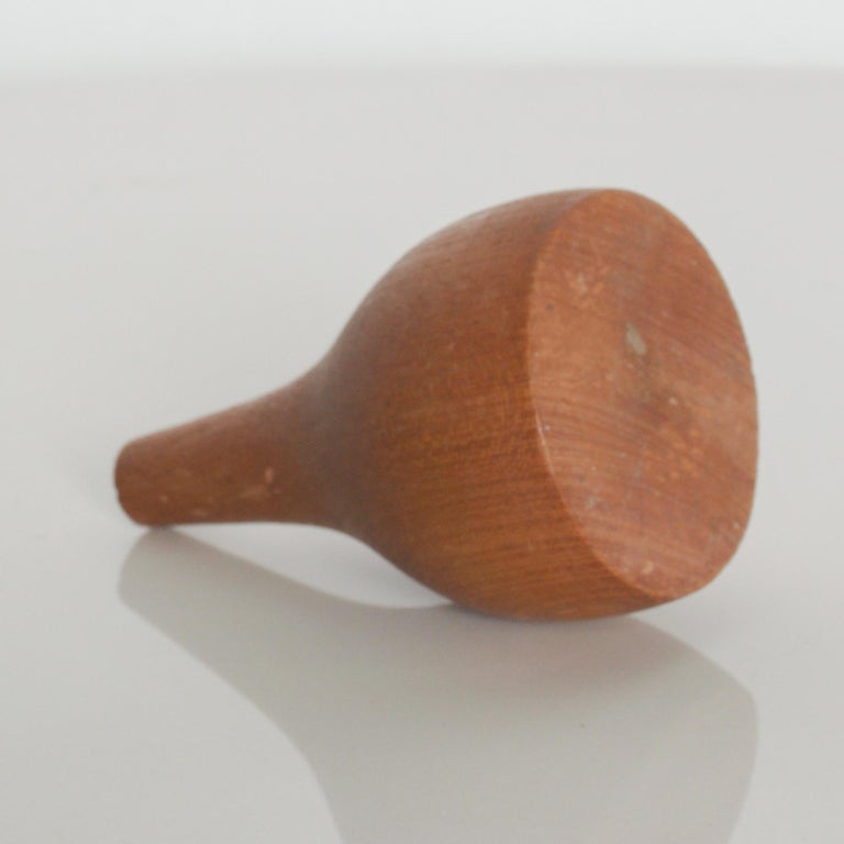 Sculptural Petite Wood Weed Pot Bud Vase after Rude Osolnik, Mid ...