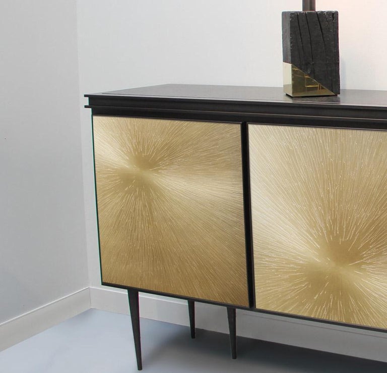 Sculptural Bronze Sideboard Cabinet, France 2019 For Sale at 1stDibs