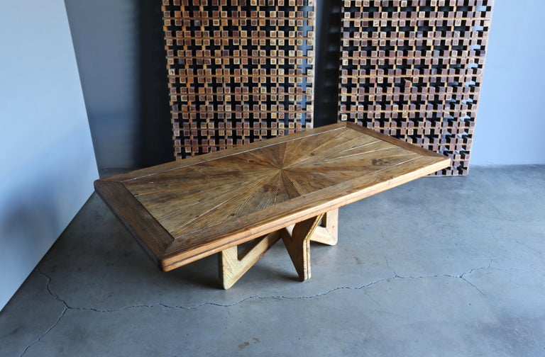 Sculptural Studio Crafted Dining Table, Dominican Republic, circa 1950 ...