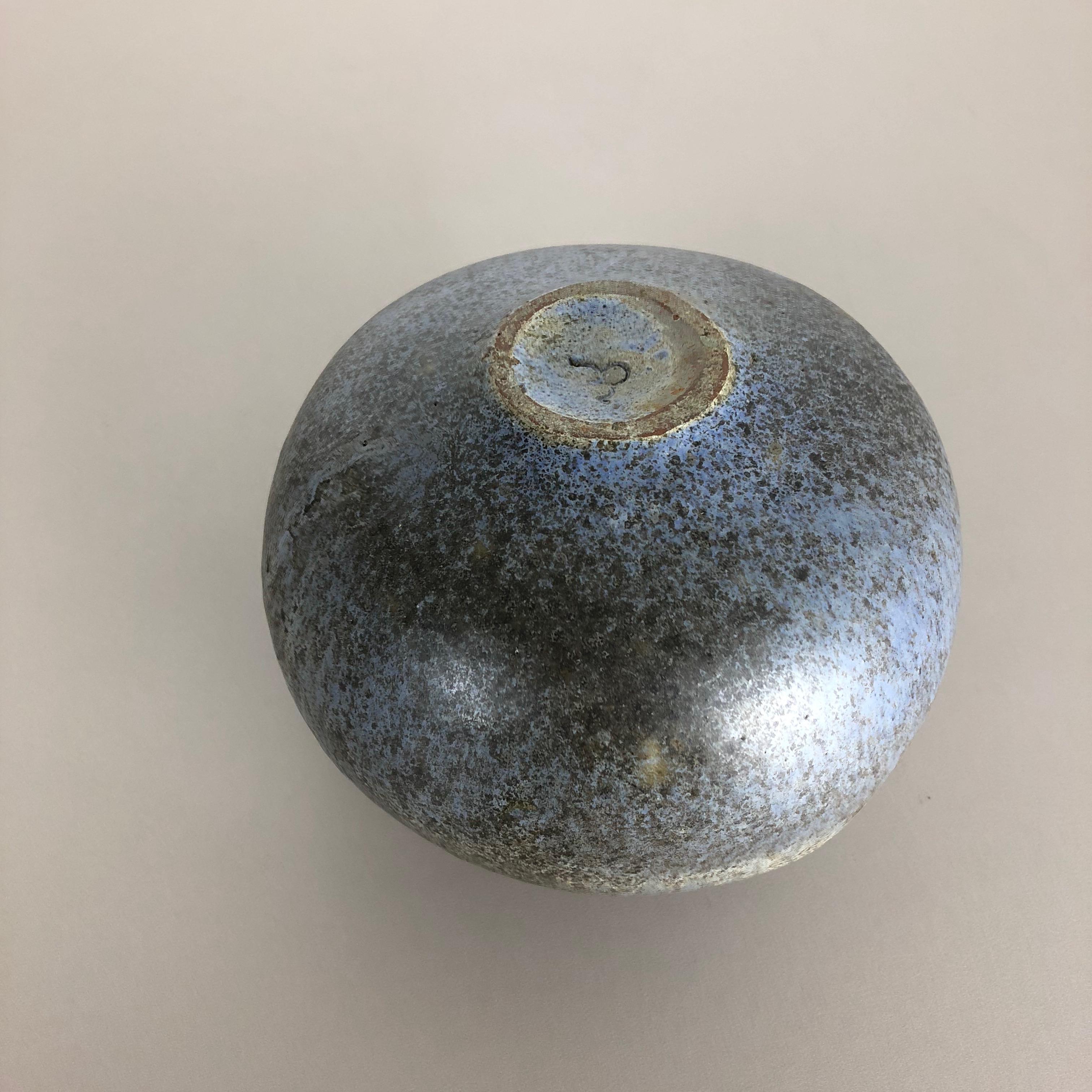 Sculptural Studio Pottery Vase Object by Otto Meier, Bremen, Germany ...