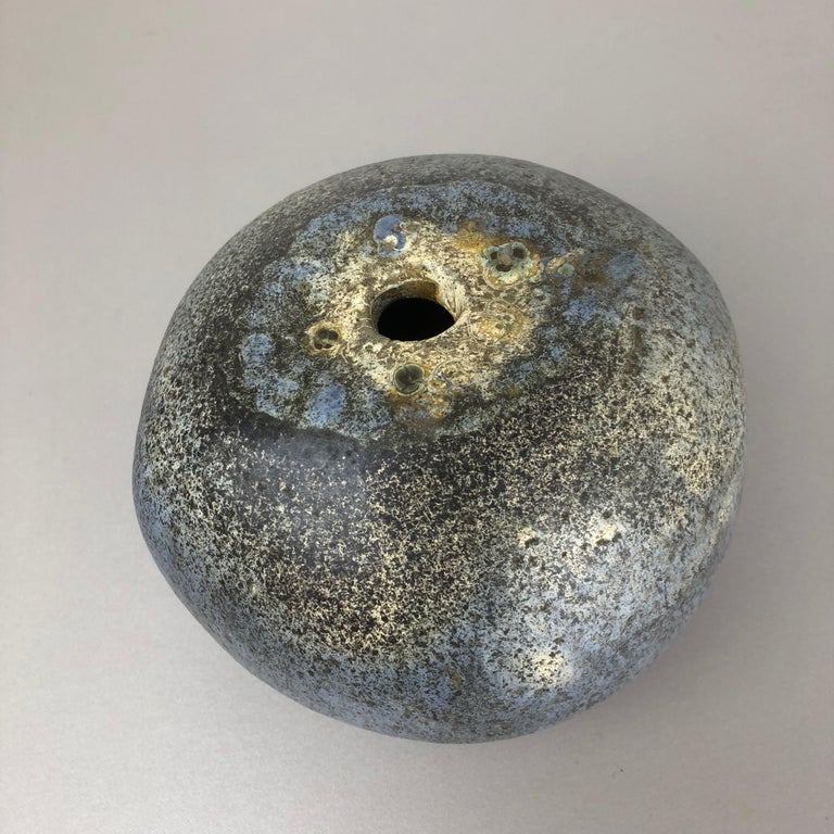 Sculptural Studio Pottery Vase Object by Otto Meier, Bremen, Germany ...