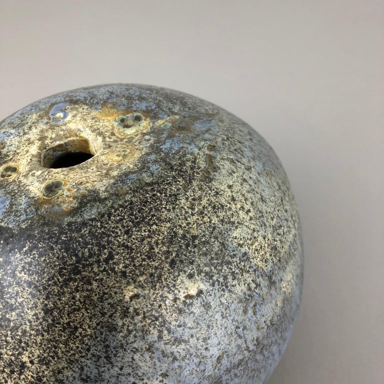 Sculptural Studio Pottery Vase Object by Otto Meier, Bremen, Germany ...