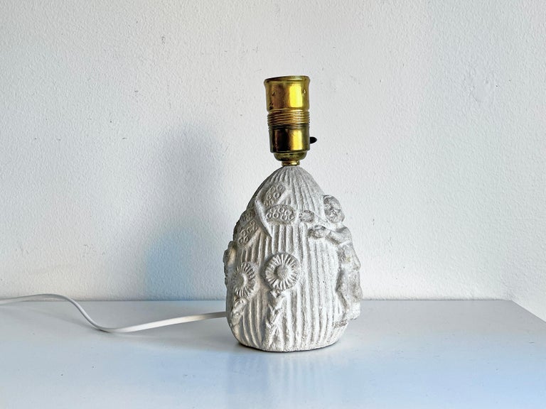 Table Lamp by Erling Valldeby, ca 1940-50s For Sale at 1stDibs