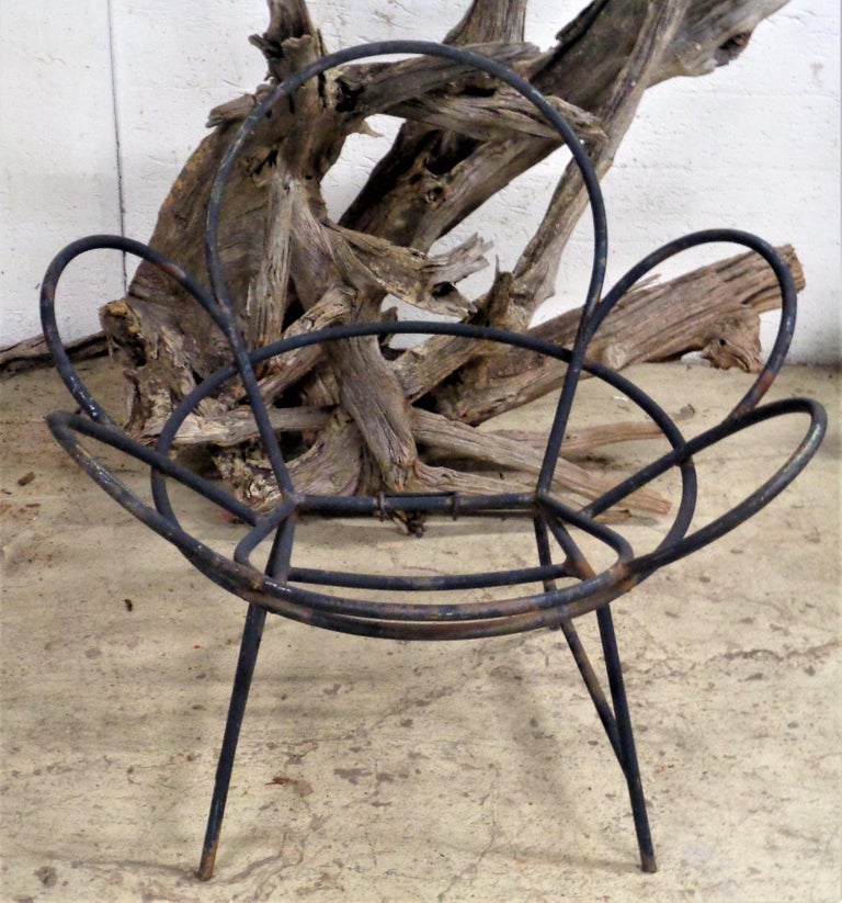 Sculptural Tubular Steel Chair Frames at 1stDibs | steel furniture frames