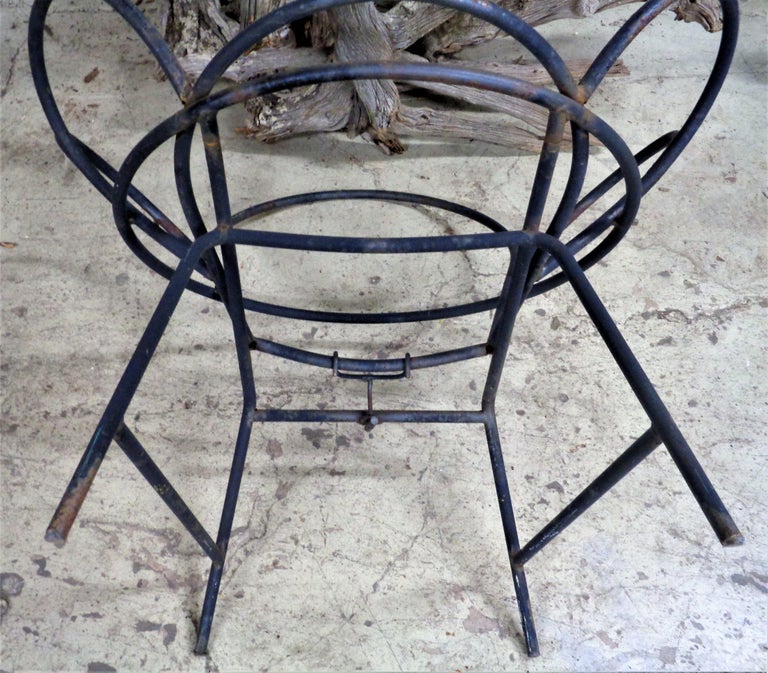 Sculptural Tubular Steel Chair Frames at 1stDibs | steel furniture frames