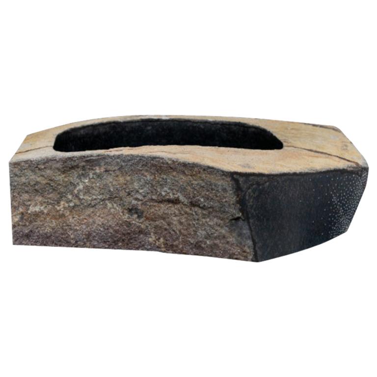Sculptural Wash Basin, Daté Kan Stone Design by Okurayama For Sale at ...