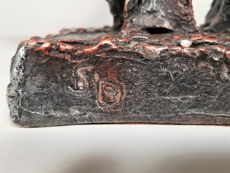 Sculpture 1969 Signed Austin Productions Figural Brutalist For Sale at ...