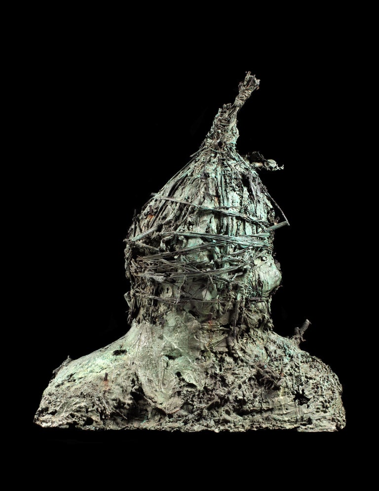 Sculpture, Bronze, Laurence Edwards, Creekman, Creek 2, Snape, Suffolk ...