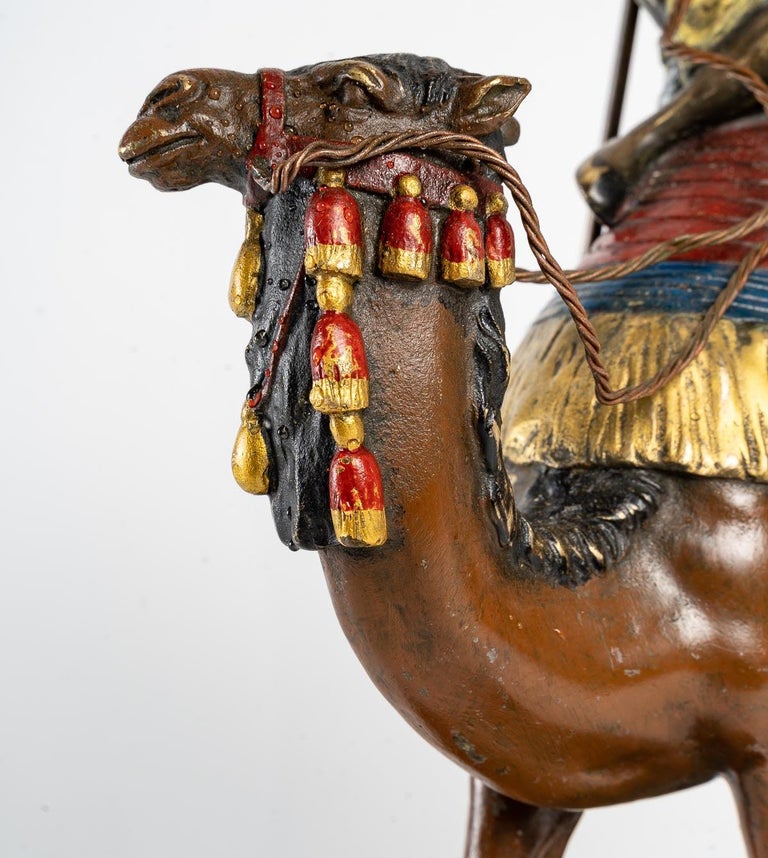 Sculpture, Bronze of Vienna, by Franz Bergmann For Sale at 1stDibs