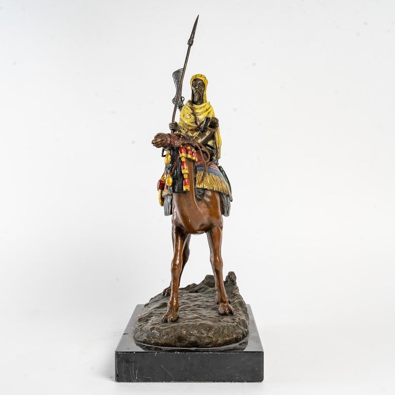 Sculpture, Bronze of Vienna, by Franz Bergmann For Sale at 1stDibs