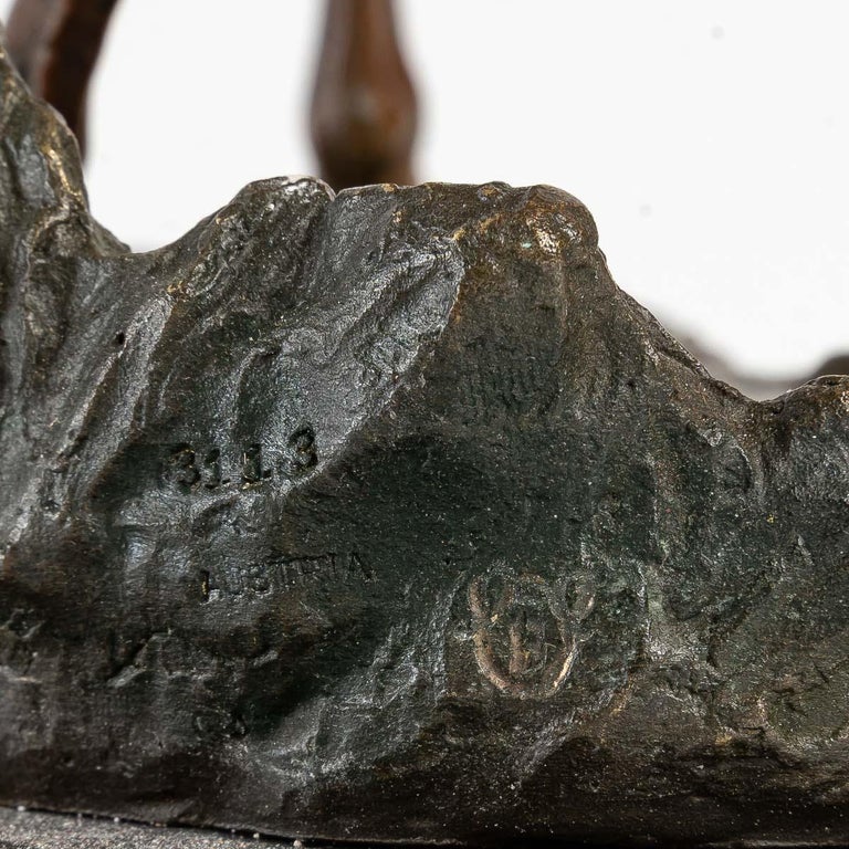 Sculpture, Bronze of Vienna, by Franz Bergmann For Sale at 1stDibs