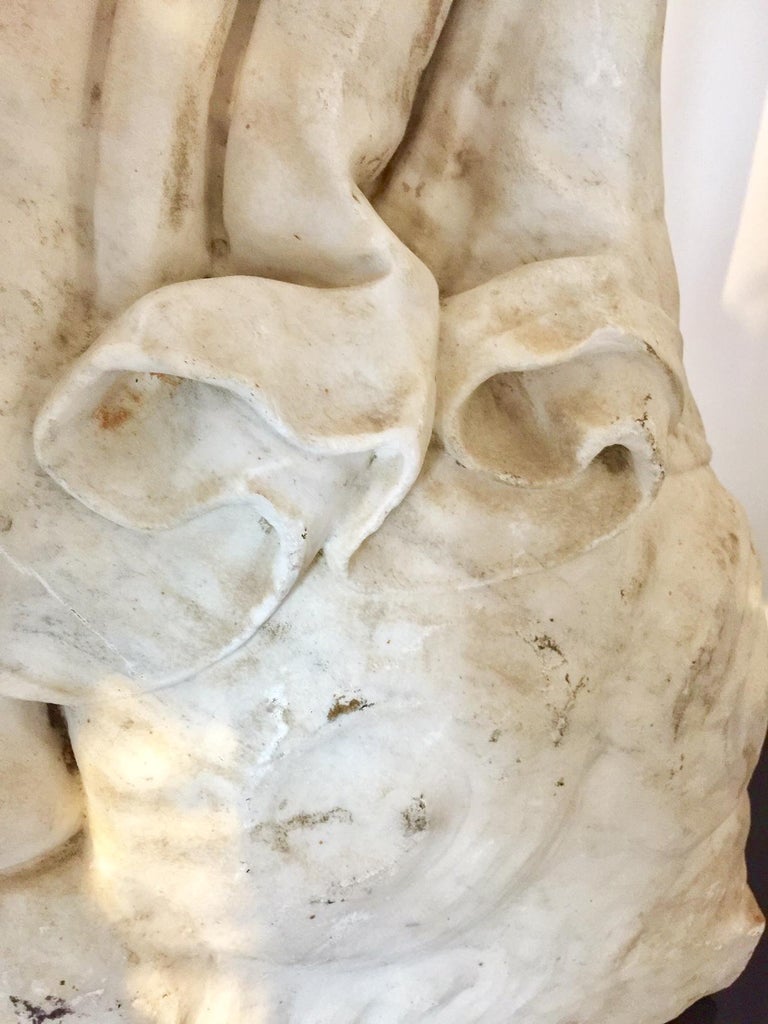 Sculpture Bust Statue, 16th Century Italian Renaissance Marble Angel at ...