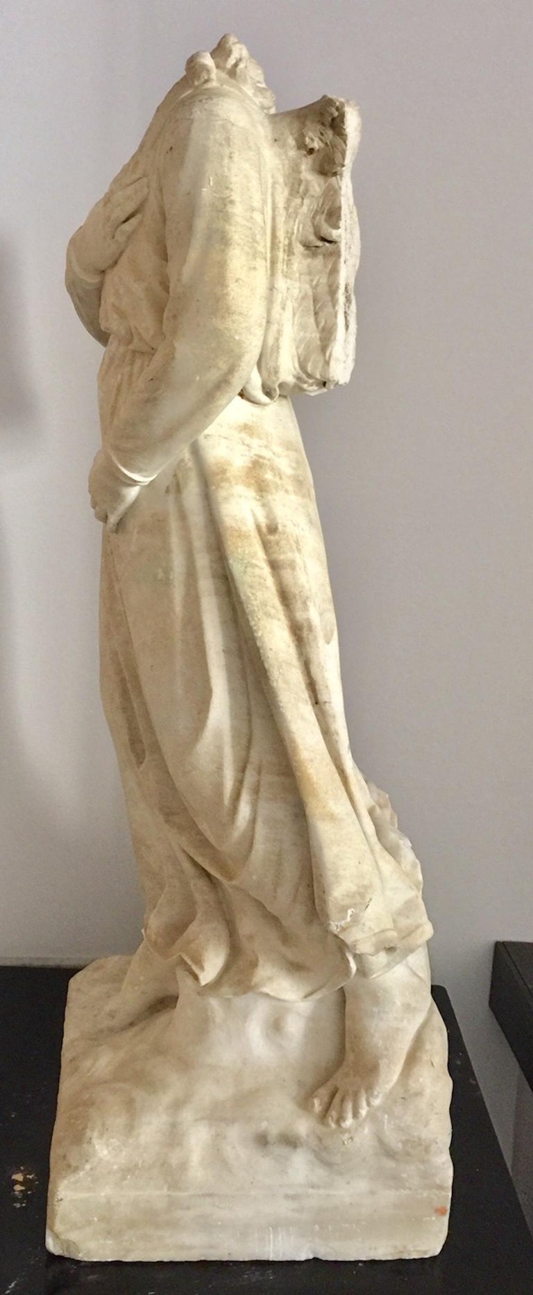 Sculpture Bust Statue, 16th Century Italian Renaissance Marble Angel at ...