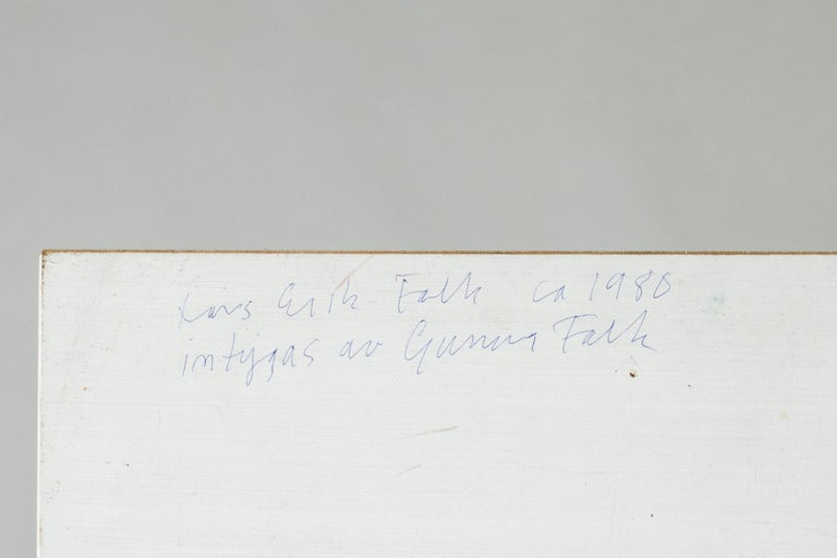 Sculpture by Lars Erik Falk, Sweden, 1980s For Sale at 1stDibs