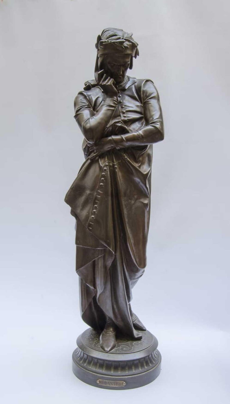 Sculpture 'El Dante' A. Carrier For Sale at 1stDibs