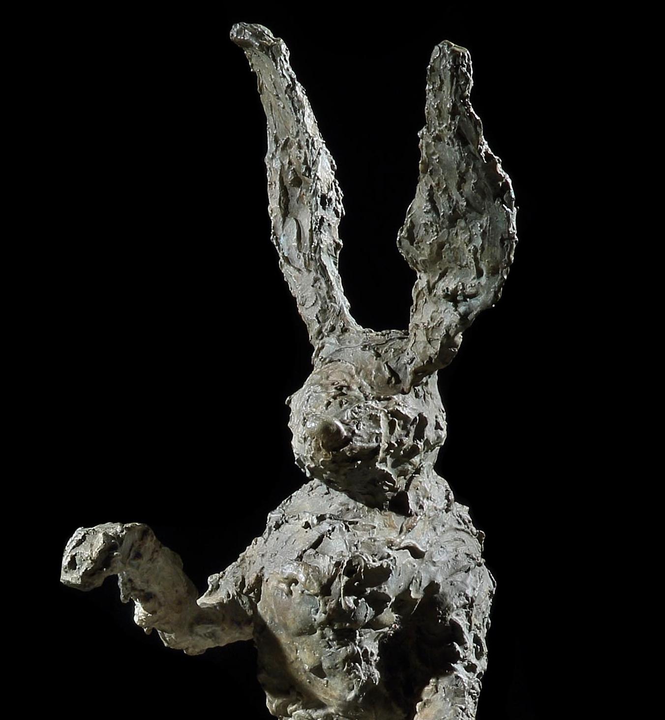 Sculpture Hares Boxing Pair Bronze Stephen Charlton 2/9 For Sale at 1stDibs
