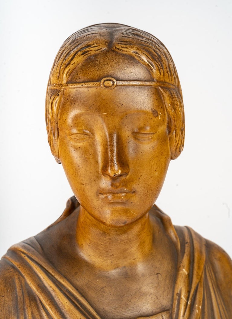 Sculpture in Patinated Plaster in the Taste of the Renaissance For Sale ...