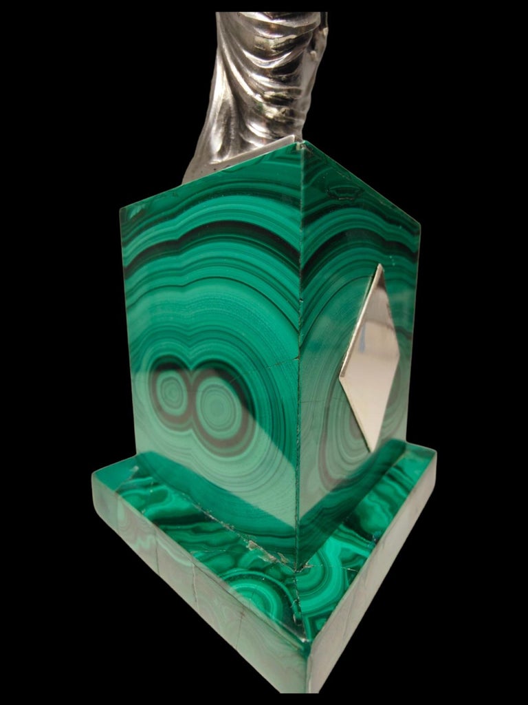 Sculpture of Venus in Solid Silver 20th Century For Sale at 1stDibs
