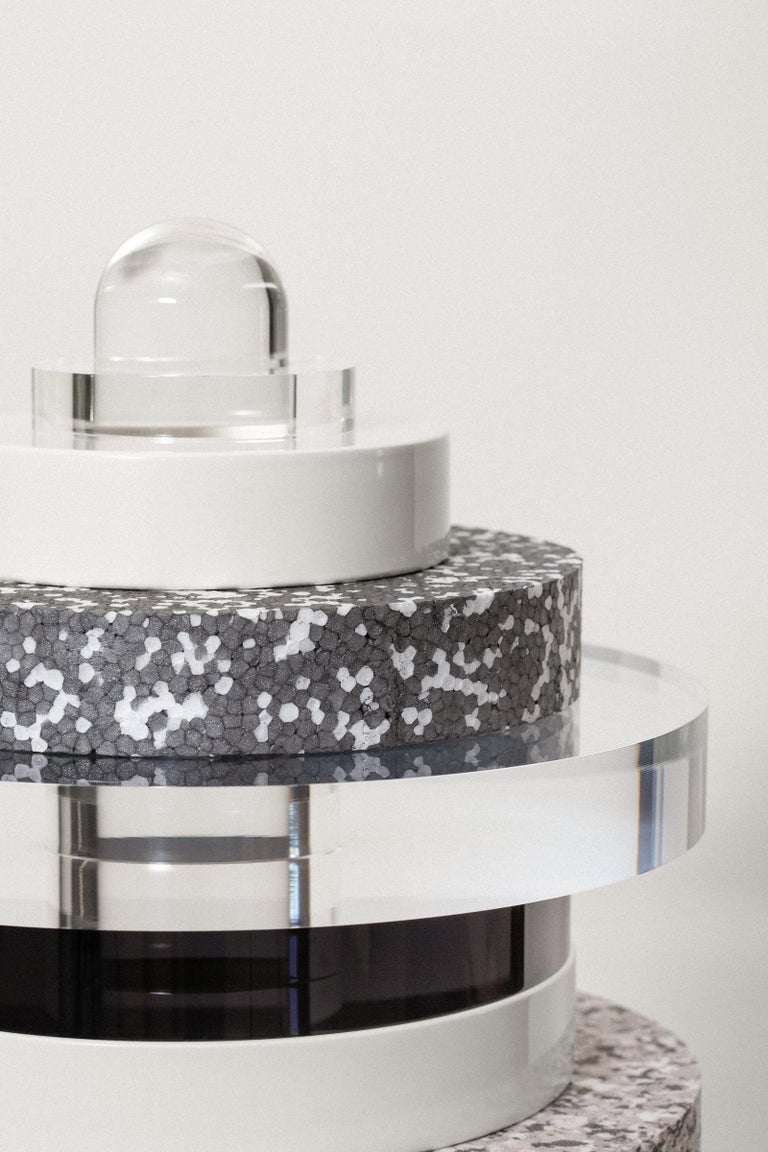 Sculpture, Stainless Steel Acrylic Glass Wood Different Foams, by Vaust ...