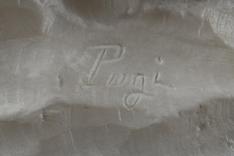 Sculpture "the Spring" in Alabaster Signed Guglielmo Pugi at 1stDibs ...