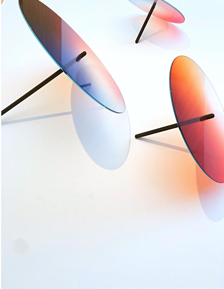 Scultpure Decorative Glass work, Color Wheels by Rive Roshan For Sale ...