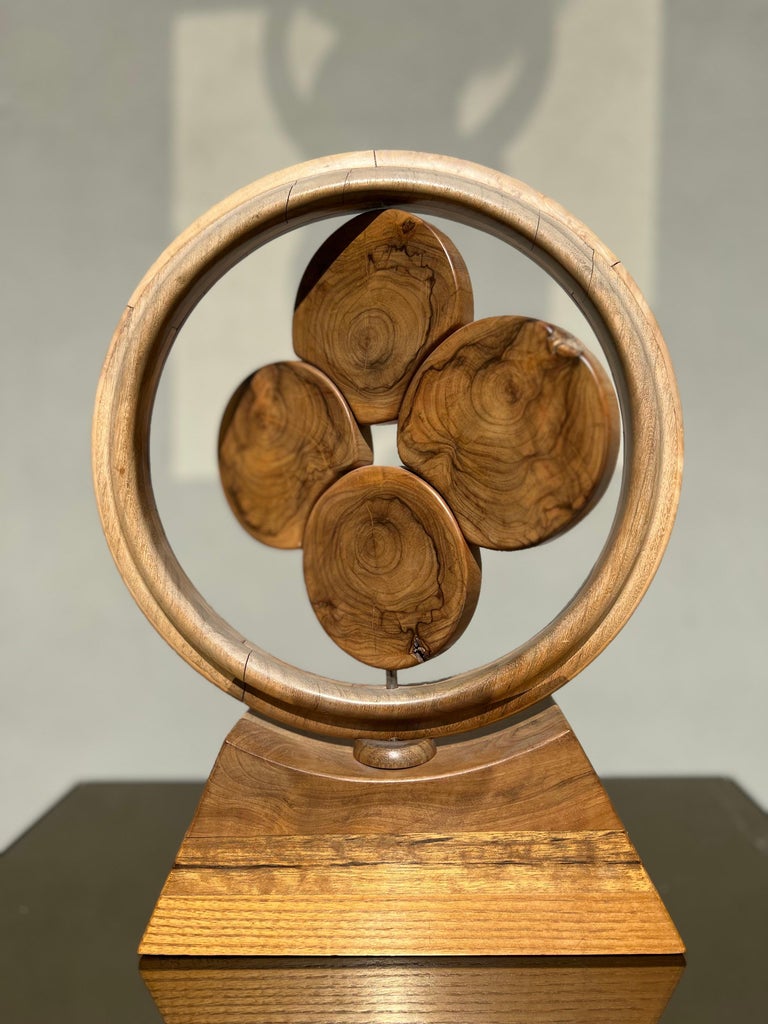 Scultura Astratta in Radica Di Noce, xx Secolo, Sculpture, Vintage ...