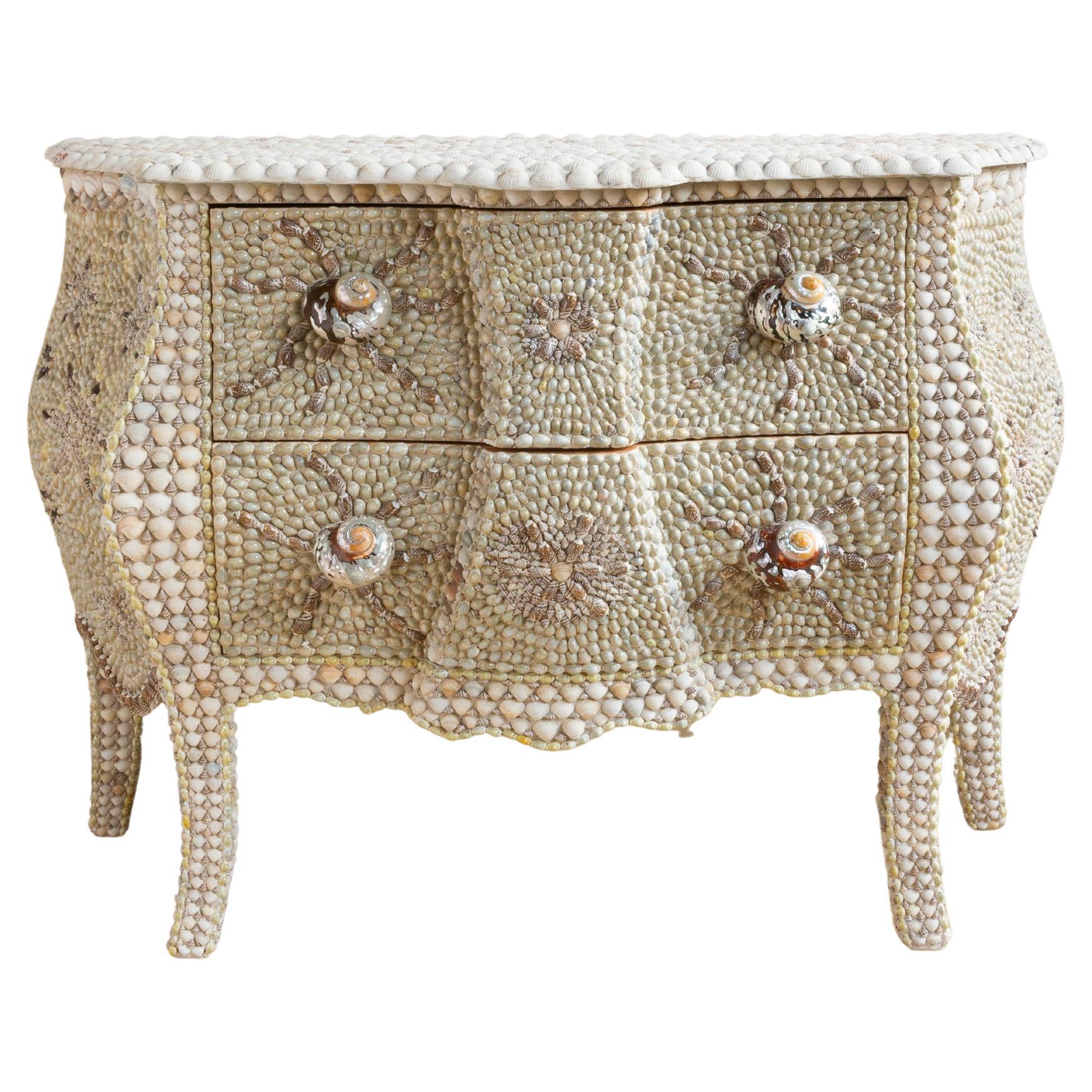 Sea Shell Commode For Sale at 1stDibs