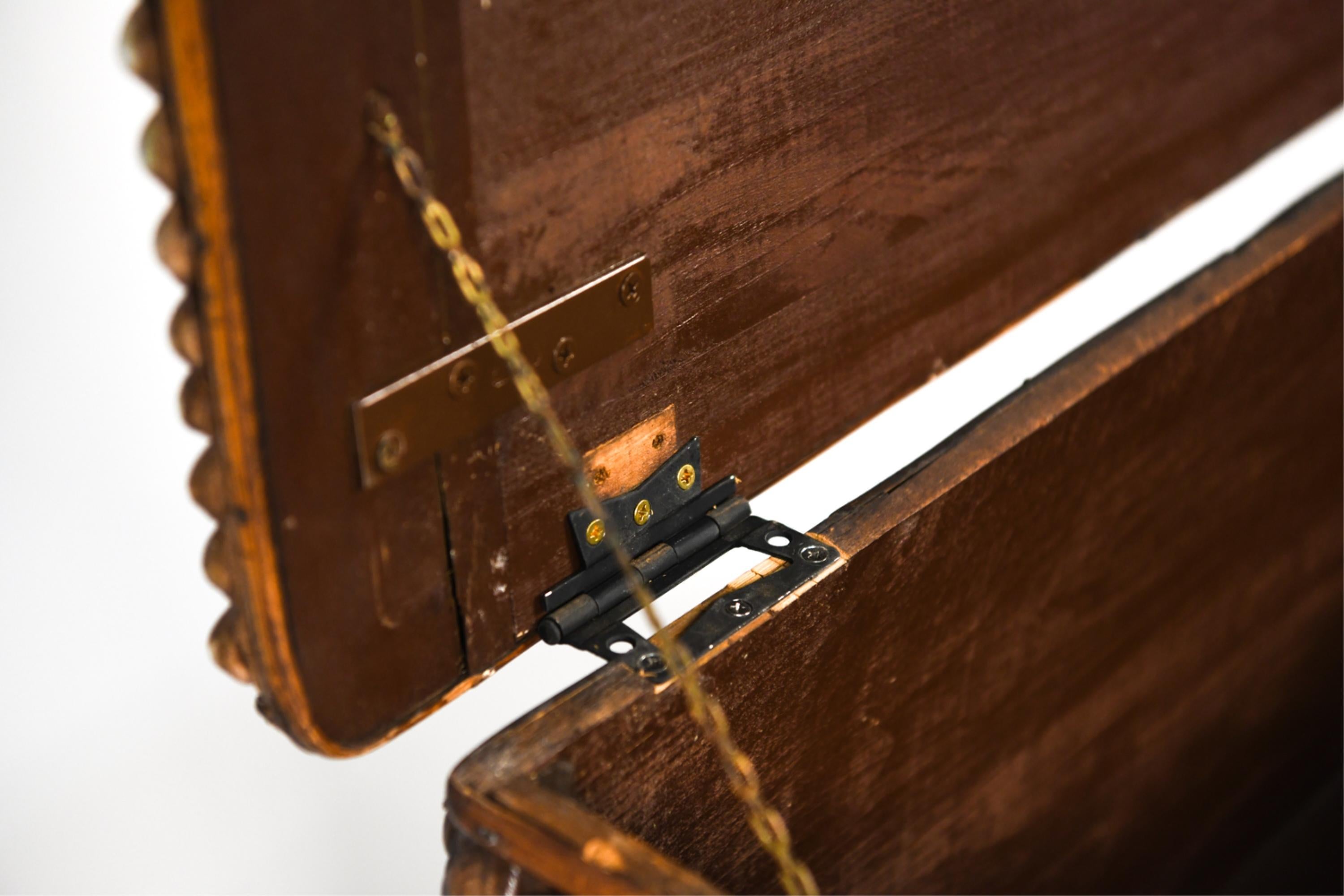 Sea Shell Encrusted Chest For Sale at 1stDibs | chest shell