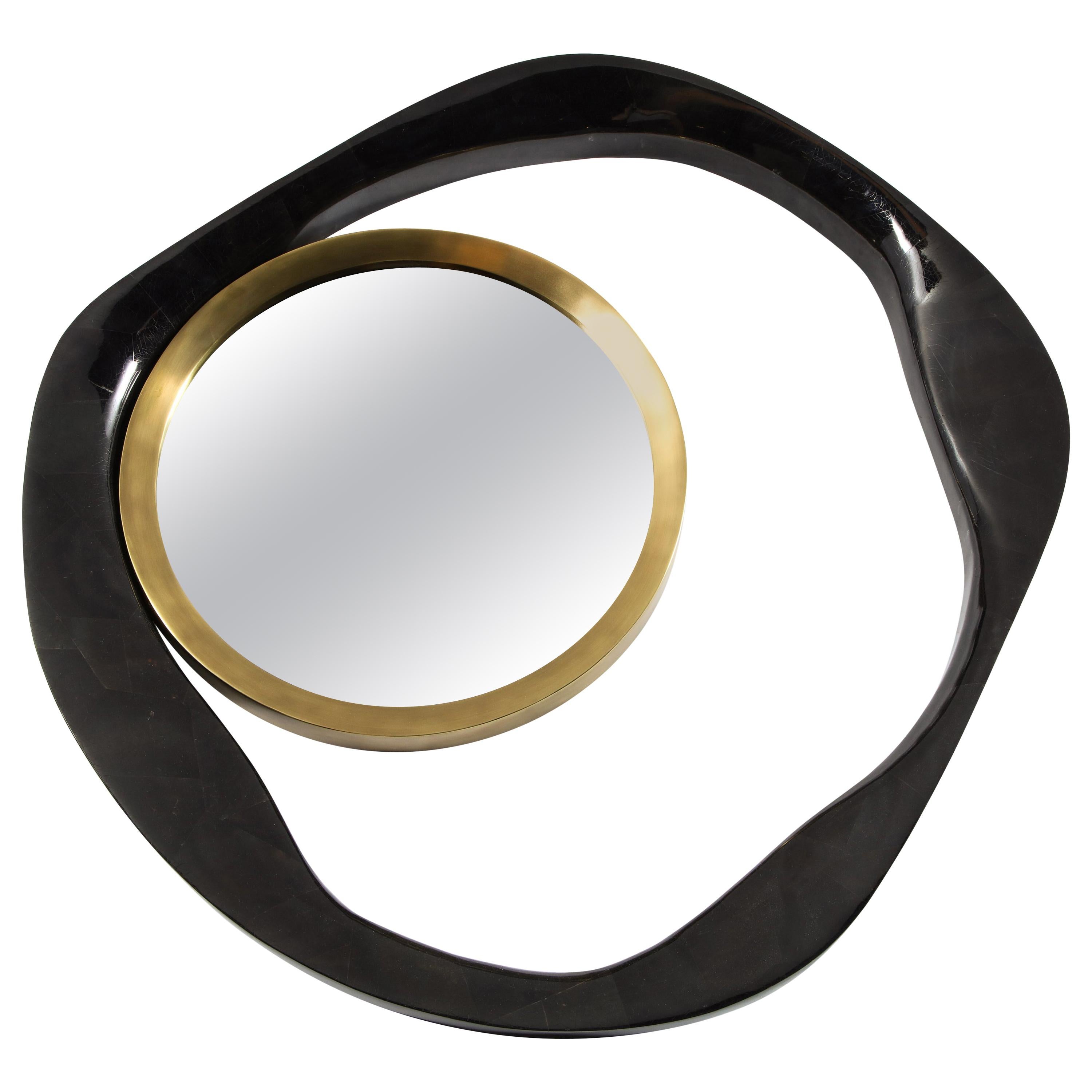 Sea Shell Iron Mirror For Sale at 1stdibs