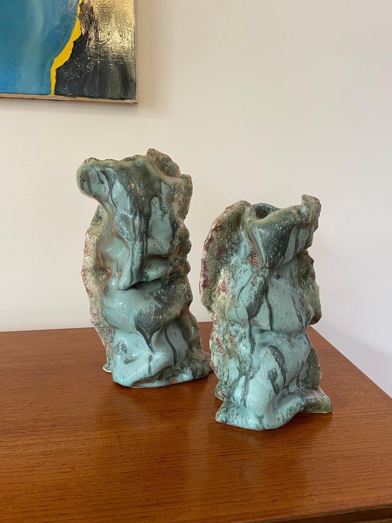 Ceramic Vessel Sculptures: Biomorphic, Ceramic Organic Shapes For Sale ...