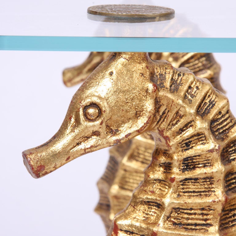 Seahorse Coffee Table at 1stDibs | seahorse side table, seahorse end table