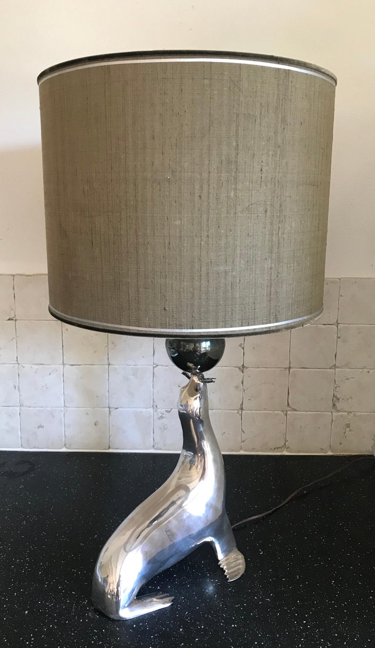 Seal Table Lamp, Spain, 1960s For Sale at 1stdibs