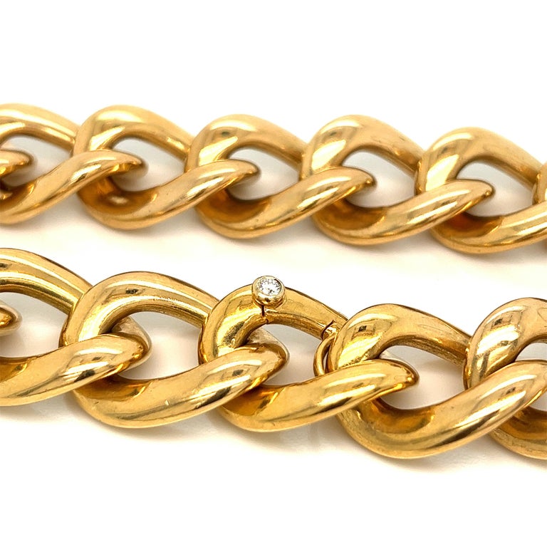 Seaman Schepps Gold Chain Necklace at 1stDibs