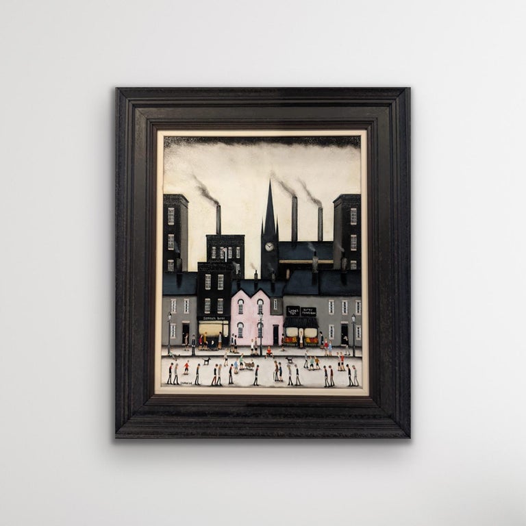 Sean Durkin - Lyons Tea in Town, Sean Durkin, Original painting ...