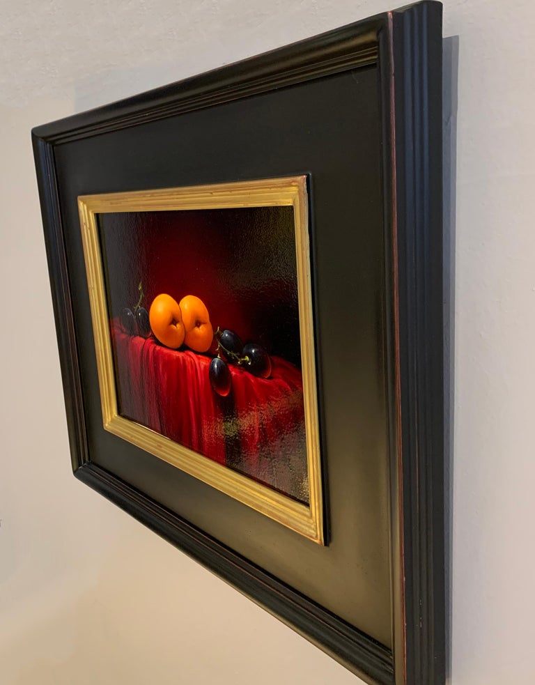 Sean Farrell - Sean Farrell, "Two Of Us", 9x12 Fruit Red Still Life Oil ...