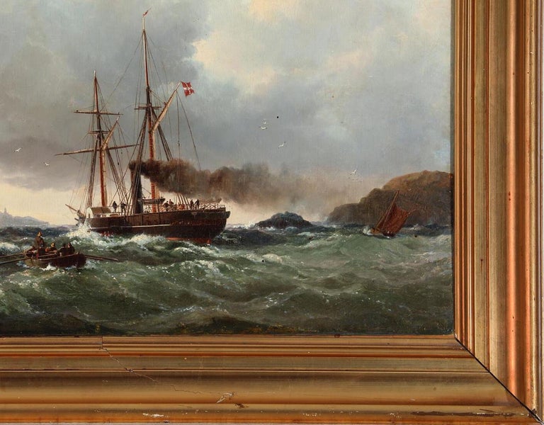 Seascape by Vilhelm Melbye For Sale at 1stDibs