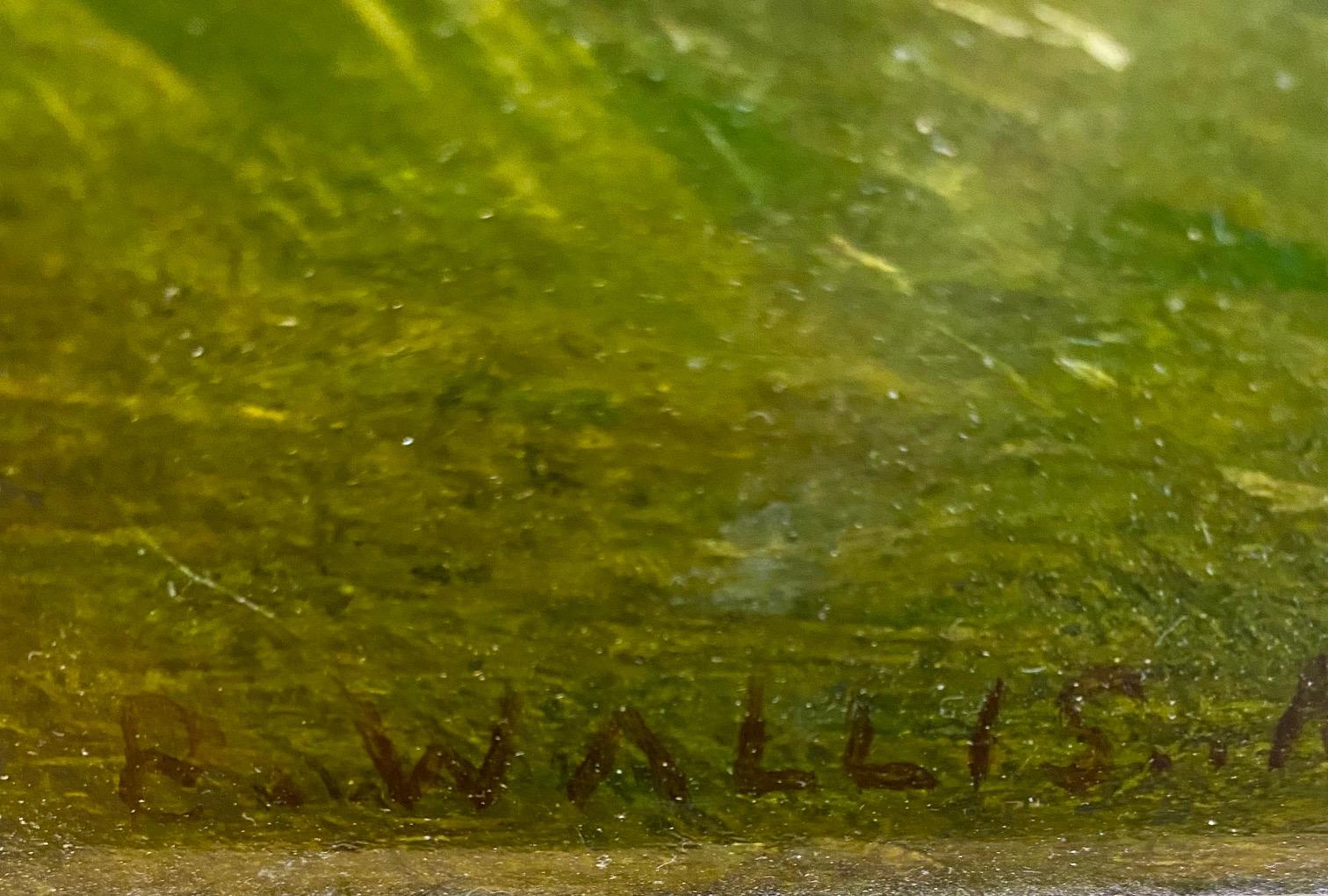 Seascape with Sidewheel Steamship, by B. Wallis, circa 1850 For Sale at ...