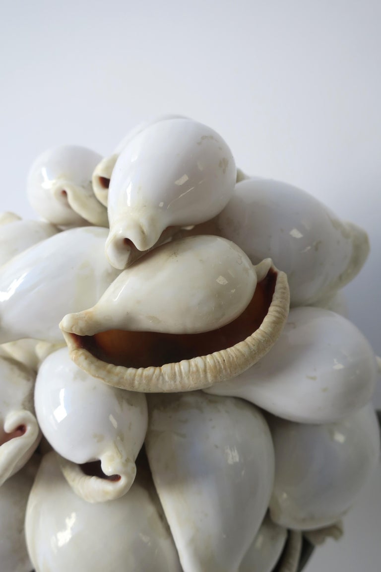 Seashell and Urn Sculpture For Sale at 1stDibs