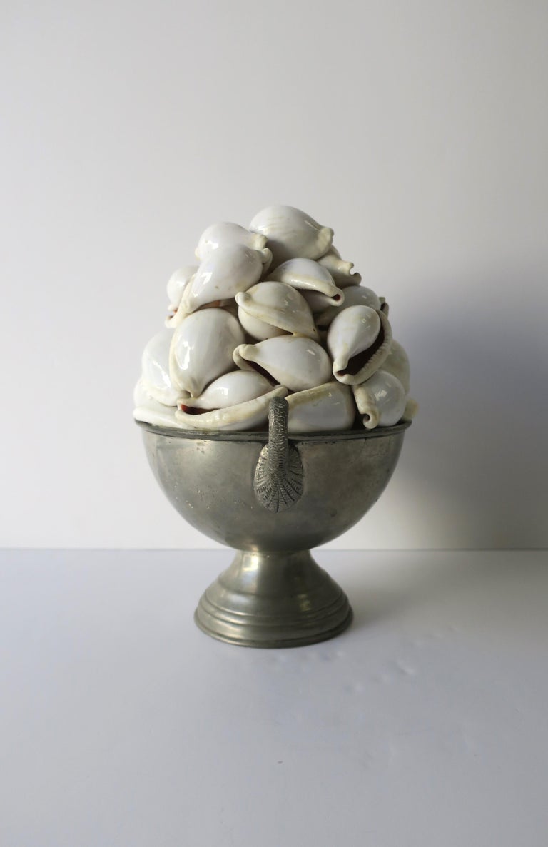 Seashell and Urn Sculpture For Sale at 1stDibs
