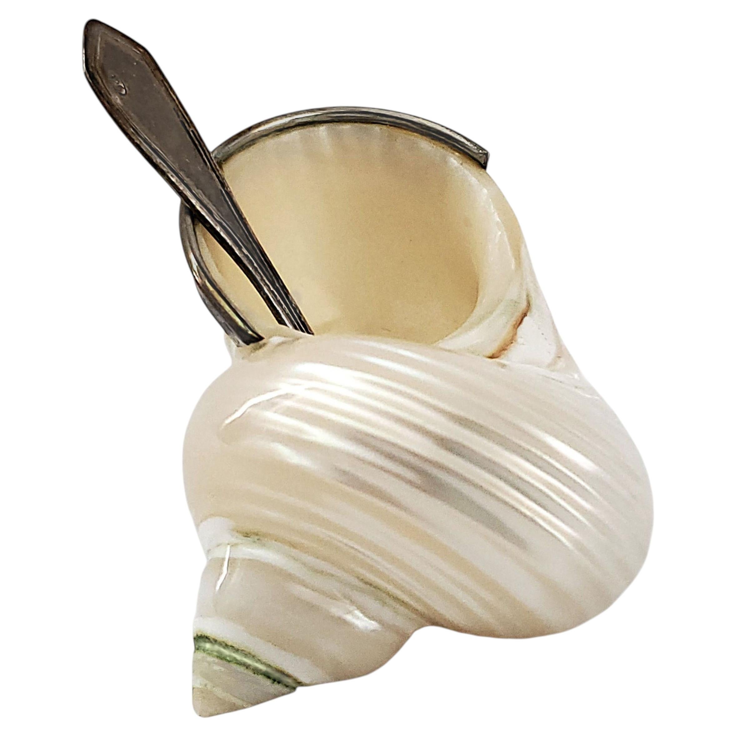 Scully and Scully Sterling Silver 925 Seashell Caviar Dish, Italy ...
