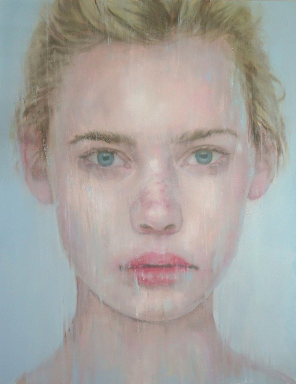 Sebastian Herzau Portrait Paintings - 2 For Sale at 1stDibs