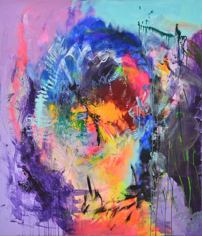 Sebastian Merk - Communication, Painting, Acrylic on Canvas For Sale at ...