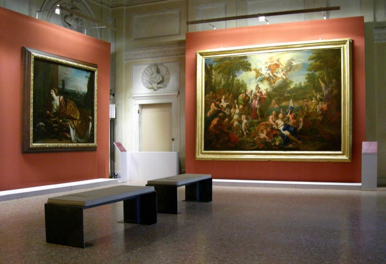 Aeneas Champs Elysées Conca Paint Oil on canvas Old master 18th Century ...