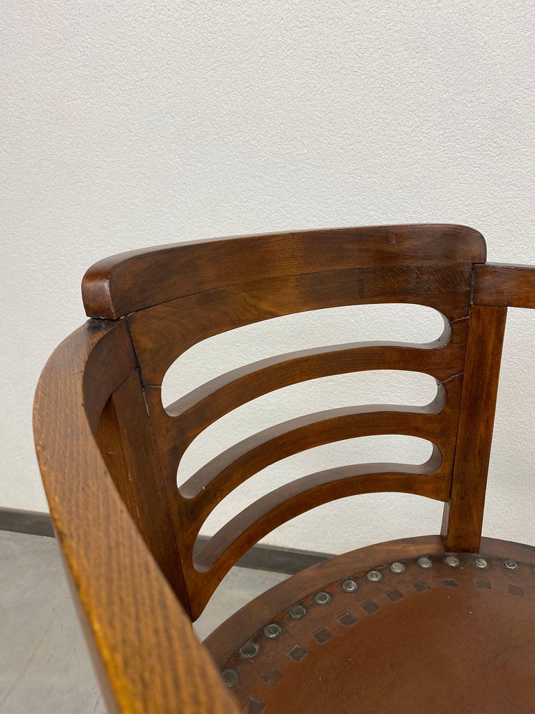 Secession Office Chair by Joseph Maria Olbrich For Sale at 1stDibs