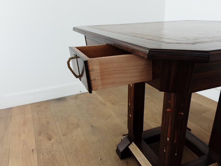 Secessionists Design Games Table by Ludwig Schmitt For Sale at 1stDibs