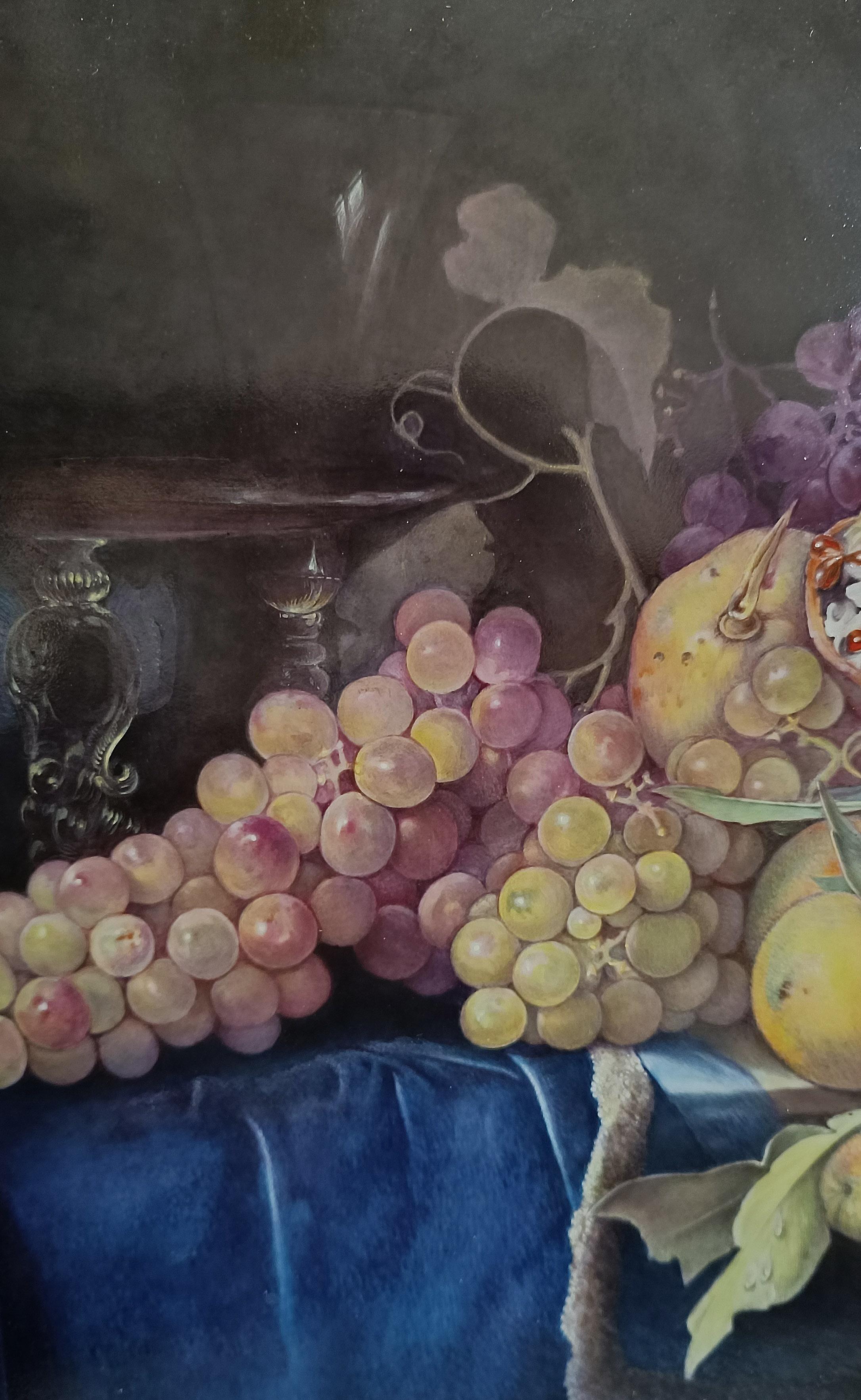 SECOND HALF OF THE 19th CENTURY PAINTING WITH PORCELAIN PAINTING For ...